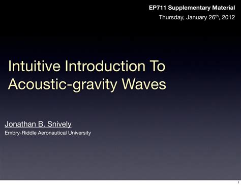 (PDF) Intuitive Introduction To Acoustic-gravity Waves - DOKUMEN.TIPS