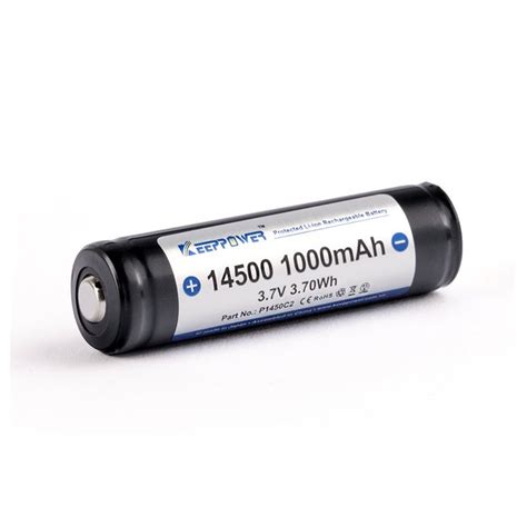 Keeppower 14500 1000 Mah 36 37 V Ličio Jonų Akumuliatorius Su