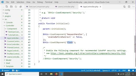 cakephp 3 create own component youtube