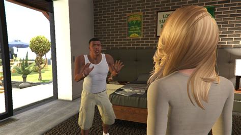 What Happens If Franklin Meets The Loading Screen Girl In Gta 5
