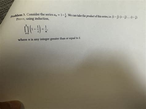 Solved Problem Consider The Series Chegg