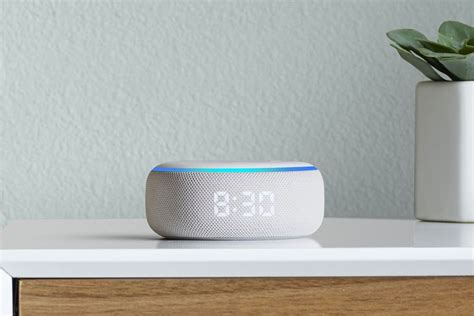 Amazon S New Echo Dot With Clock Is Exactly What It Sounds Like