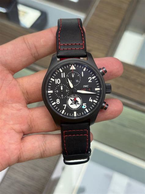 Iwc Chronograph Pilot Edition Tophatters For 6539 For Sale From A