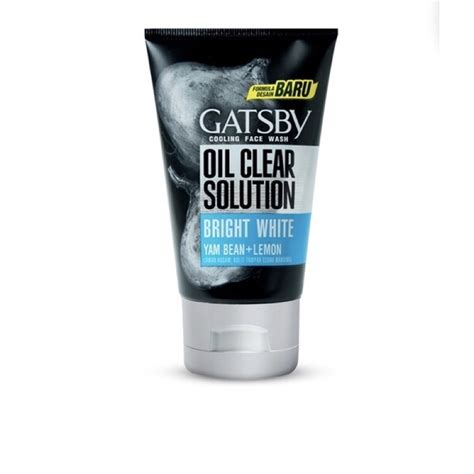 Jual Gatsby Cooling Face Wash Bright White 100 Gr Umm Biru Muda Shopee Indonesia