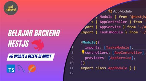 Belajar Nestjs 6 Update And Delete Array Dengan Mudah Di Nestjs Youtube