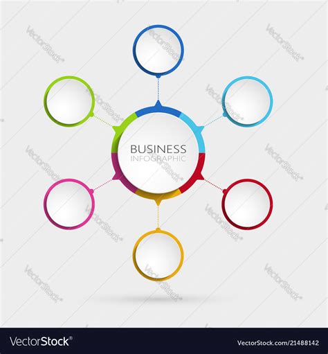 Modern Abstract D Infographic Template With Vector Image