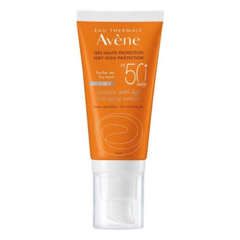 Avene Слънцезащитен анти ейдж крем Spf 50 50 мл • Цена Аптека Прайм