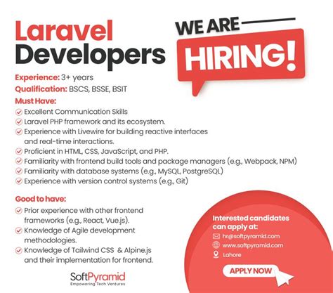 nadia naseer on linkedin hiringalert hiring laravel frontend jobopening opportunity…
