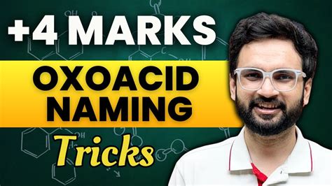 Jee Essentials Tricks For Naming Of Oxoacid Concept Questions Practice Revision Checklist