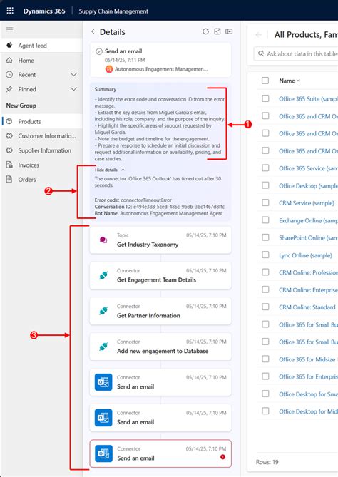 Supervise Agents In Model Driven Apps With Agent Feed Power Apps Microsoft Learn