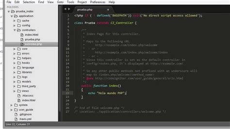 Quitar El Index Php De Codeigniter YouTube