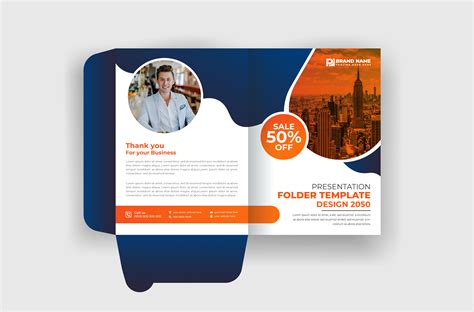 Eye Catching Presentation Folder Design Graphic By Hafizulislamsir9090 Creative Fabrica