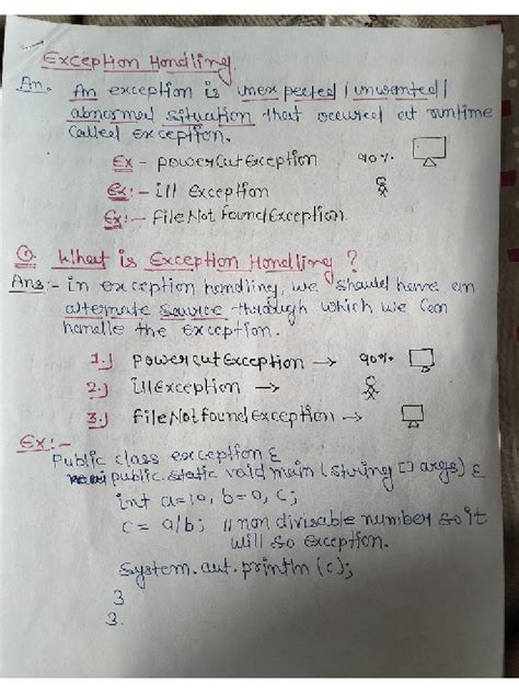 Exeption Handling Pdf