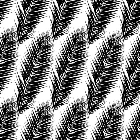 Palm Tree Leaf Pattern