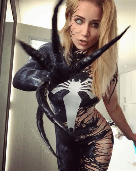 She Venom Cosplay By Jamie Koala Rsymbiotegirls