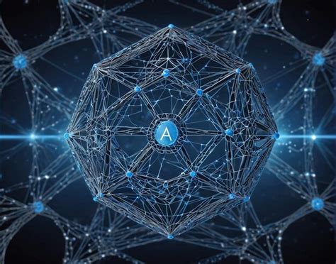 Premium Photo A Sphere With Connected Lines And Dots