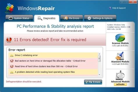 Windows Repair Dedicated 2 Viruses Com