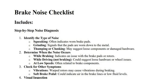 Troubleshooting Brake Noises: Squeaks, Grinds, and Rattles - DIY & Guides