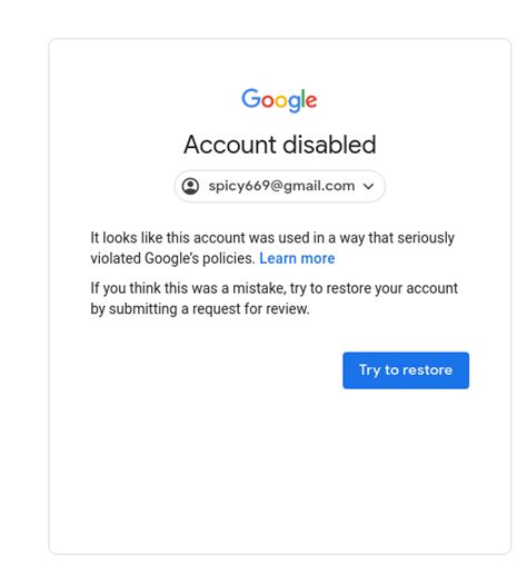 Sexual Content That May Violate Google S All Google Services Have Been Suspended Without Warn
