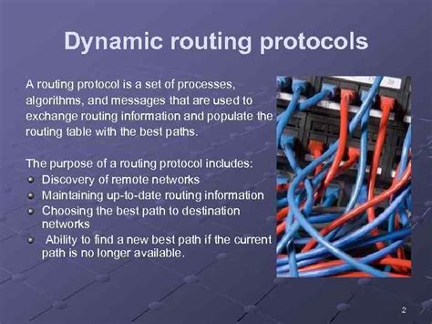 Routing Protocols Dynamic Routing Lecture Dynamic