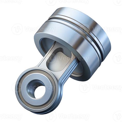 Remarkable Nordic Clean Lines Drawing Of An Engine Piston Flat Color Single Weight Stroke With