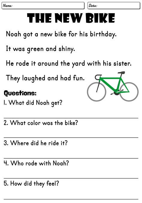 13 2nd Grade Reading Worksheets Free Pdf At