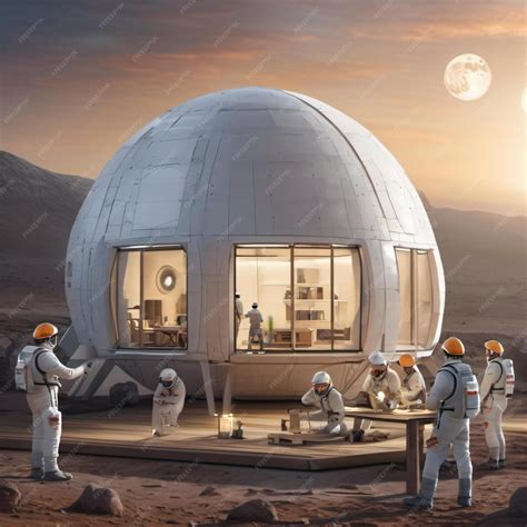Premium Photo A Group Of Engineers Designing And Constructing A