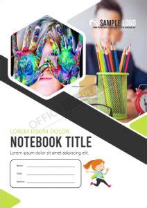 14 FREE Notebook Cover Page Templates In MS Word Format