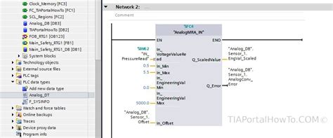 Analog Inputs Configuration In Tia Portal For Non Standard Range Plc