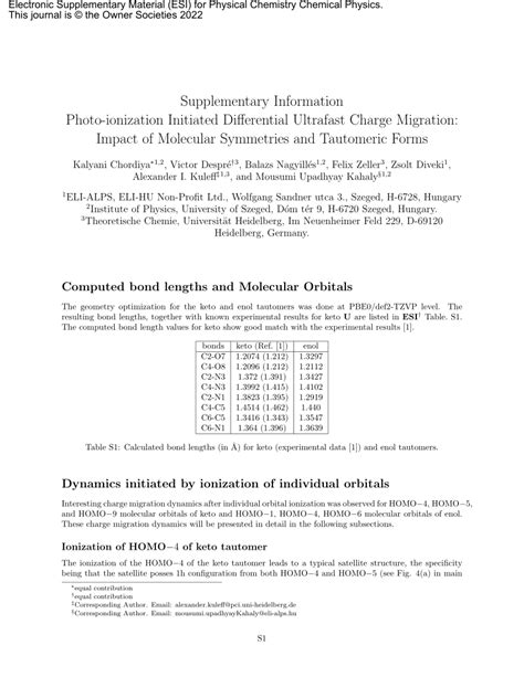 Pdf Photo Ionization Initiated Differential Ultrafast Charge Migration Impacts Of Molecular