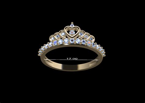 Stl File Women Ring 25 Princes 💍 ・template To Download And 3d Print・cults