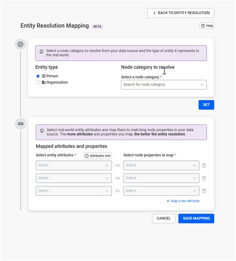 entity resolution managing mappings linkurious administration manual