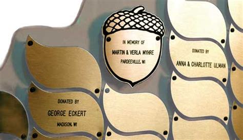 Donor Recognition Tree Leaf 100 00 Whitetails Unlimited