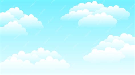 Premium Vector Background Lanscape Sky