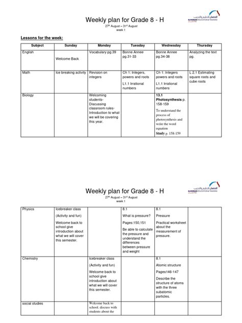 grade 8 h pdf