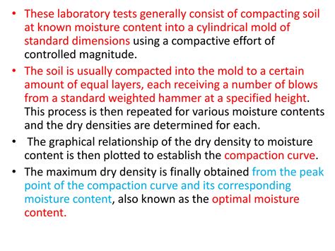 Proctor Test And Compaction Pptx Standardized Testing Educational