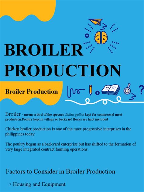 Broiler Production Pdf Broiler Chicken