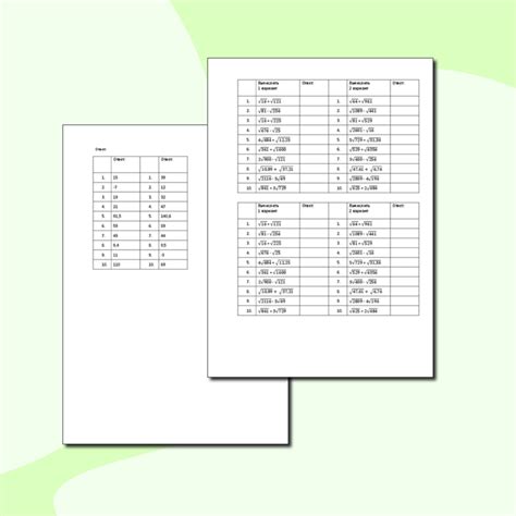 Самостоятельная работа тренажер по теме Преобразование числовых выражений содержащих