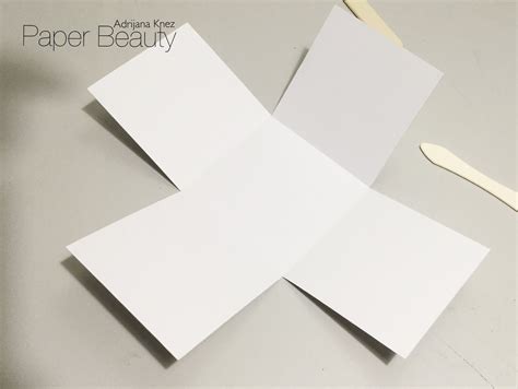 Paper Beauty AK Step by Step Tutorial Exploding Box with small tricks Škatlica