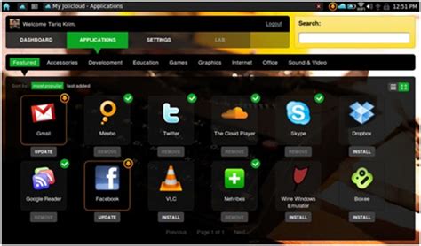 Webos Web Operating System