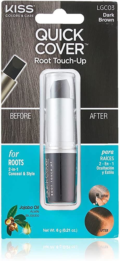 Kiss Quick Cover Root Touch Up Dark Brown Mandc Drugstore