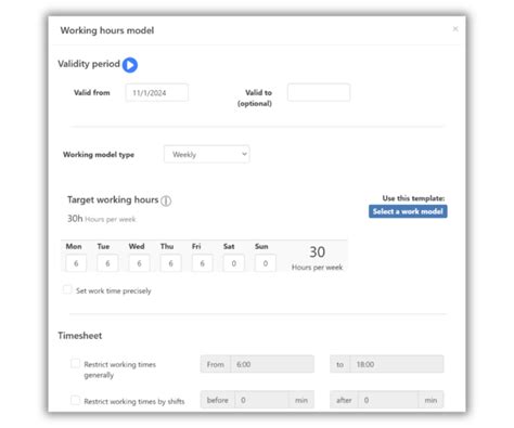 Working Time Models Working Time Management I Timetrack