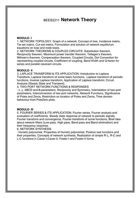 Solution Network Theoryfinal Studypool