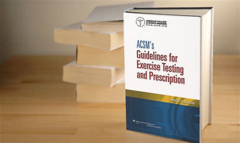 ACE ProSource July New ACSM Guidelines What Every Fitness Professional Needs To Know