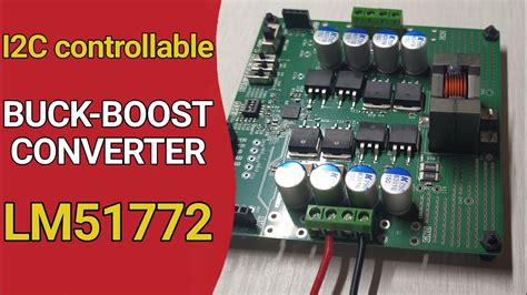 I2c Buck Boost Converter Control Voltage With Any Mcu Youtube