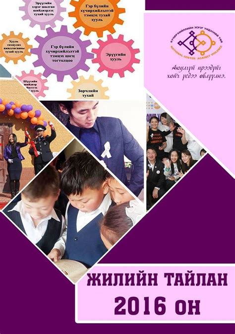 Хүчирхийллийн эсрэг үндэсний төвийн 2016 оны тайлан National Central Against Violence Ngo