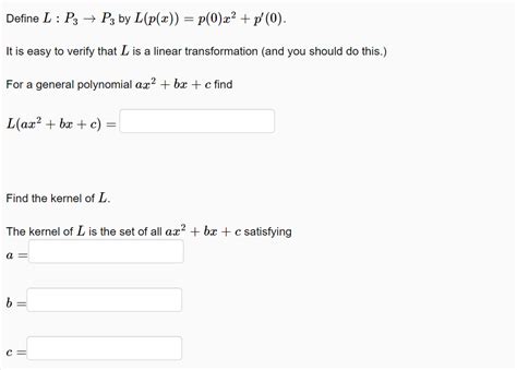 Solved Define L P3P3 By L P X P 0 X2 P 0 It Is Easy To Chegg Com