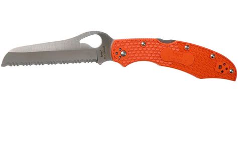 Spyderco Byrd Rescue 2 BY17SOR2 rescue knife | Advantageously shopping ...