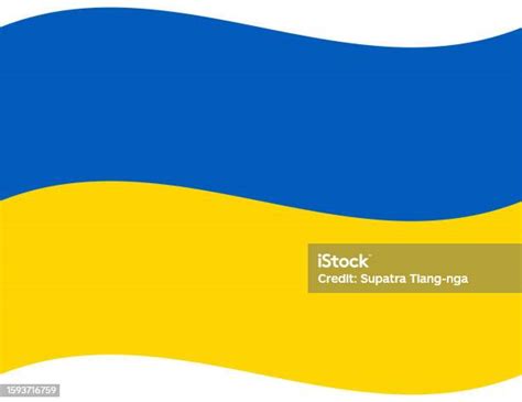 우크라이나 국기 물결 우크라이나 국기 우크라이나의 국기 0명에 대한 스톡 벡터 아트 및 기타 이미지 0명 3차원 형태 국가 지리적 지역 Istock