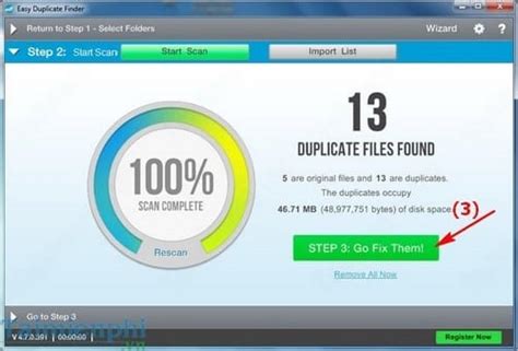 Easy Duplicate Finder Xóa Tập Tin Trùng Lặp Trong Máy Tính Hiệu Quả